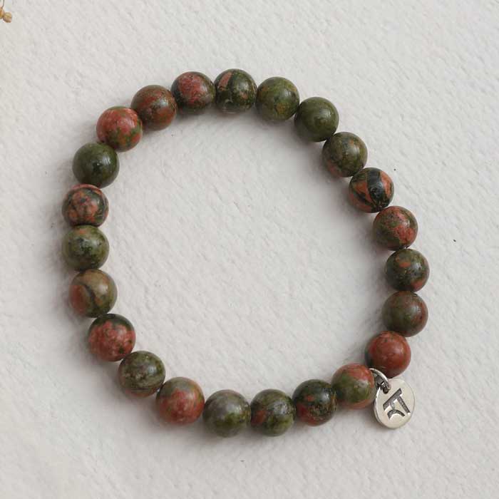 Rā Unakite Bracelet – Ra The Studio